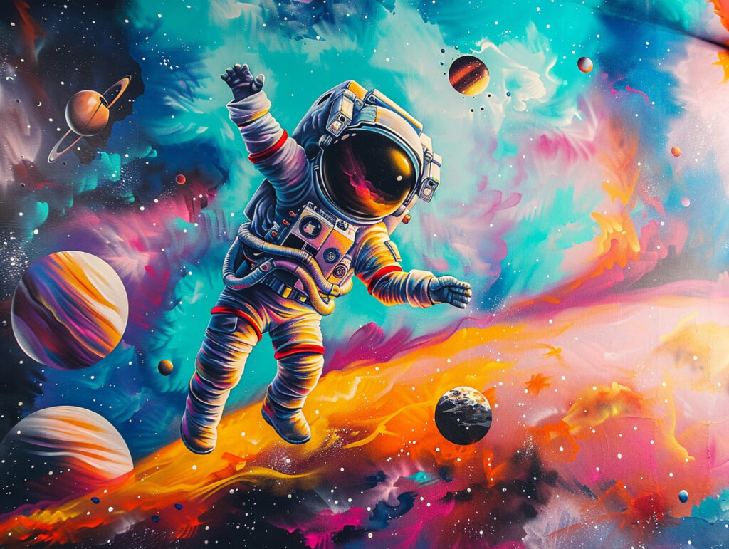 Outer Space Wonders: Igniting Imagination with Cosmic Decor - Graffiti ...